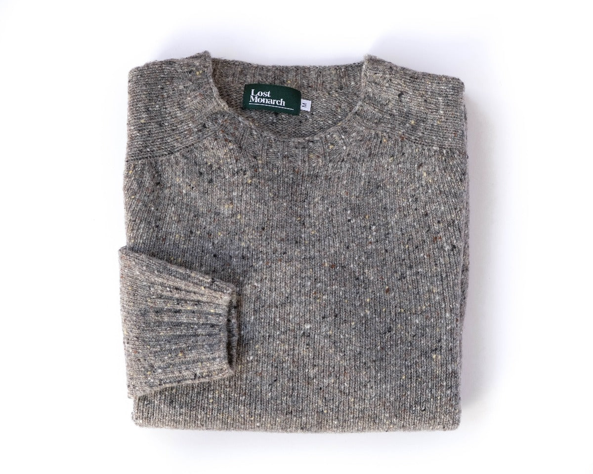 Donegal Sweater in Granite – Lost Monarch
